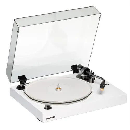 FLUANCE Reference High Fidelity Vinyl Turntable Record Player Nagaoka Cartridge - Piano White