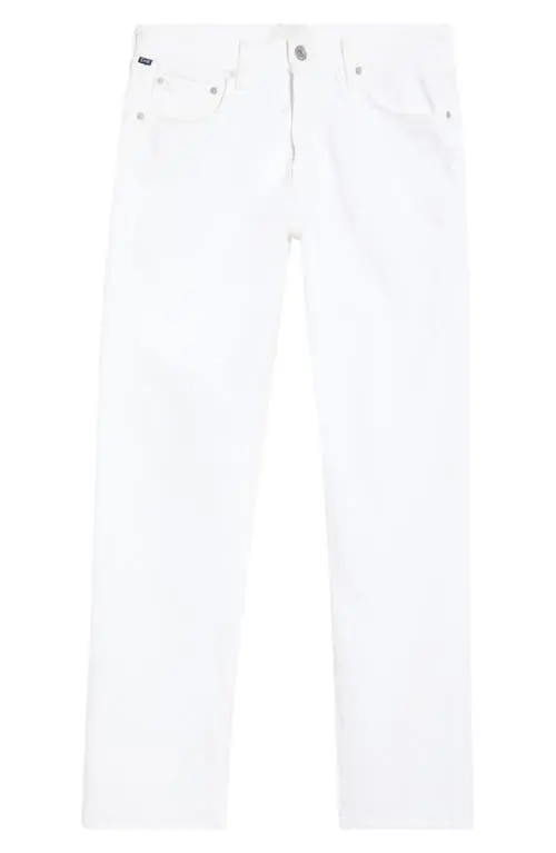 Citizens Of Humanity Elijah Relaxed Straight Leg Jeans - Pastoral White