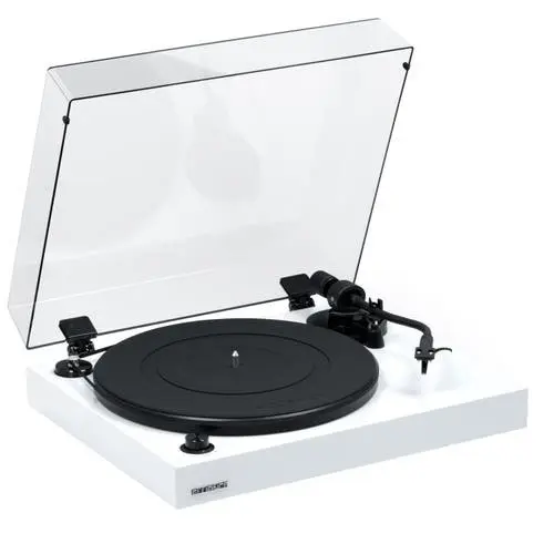 FLUANCE Reference High Fidelity Vinyl Turntable Record Player Ortofon Cartridge - Piano White