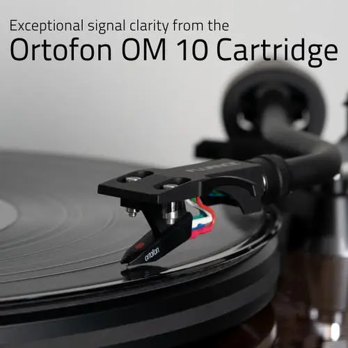FLUANCE Reference High Fidelity Vinyl Turntable Record Player Ortofon Cartridge - Walnut