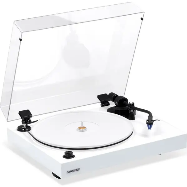 FLUANCE Reference High Fidelity Vinyl Turntable Record Player Ortofon Cartridge - Piano White