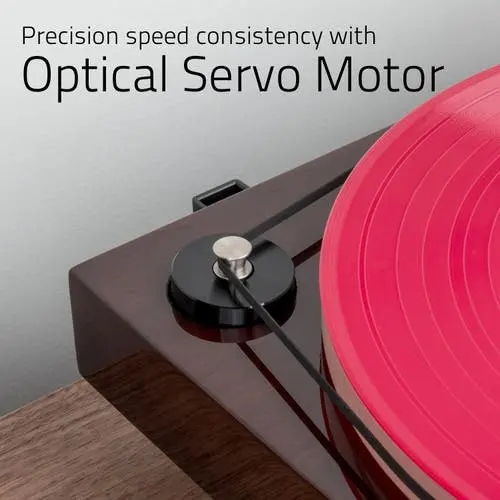 FLUANCE Reference High Fidelity Vinyl Turntable Record Player Ortofon Cartridge - Walnut