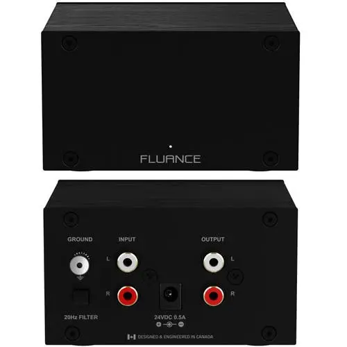 FLUANCE Phono Preamp With Riaa Eq For Mm Turntables/vinyl Record Players