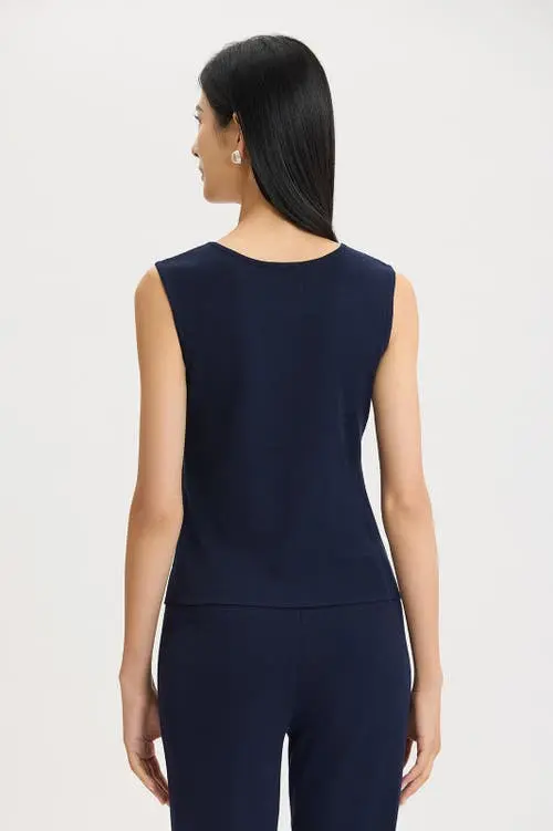 Ming Wang Scoop Neck Tank