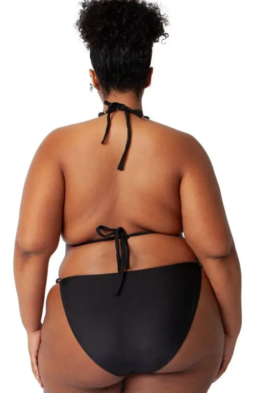 VILLA FRESCA Embellished Beaded Bikini Bottoms