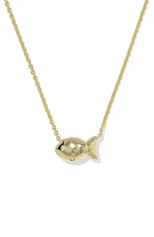 Kendra Scott Fish Pendant Necklace