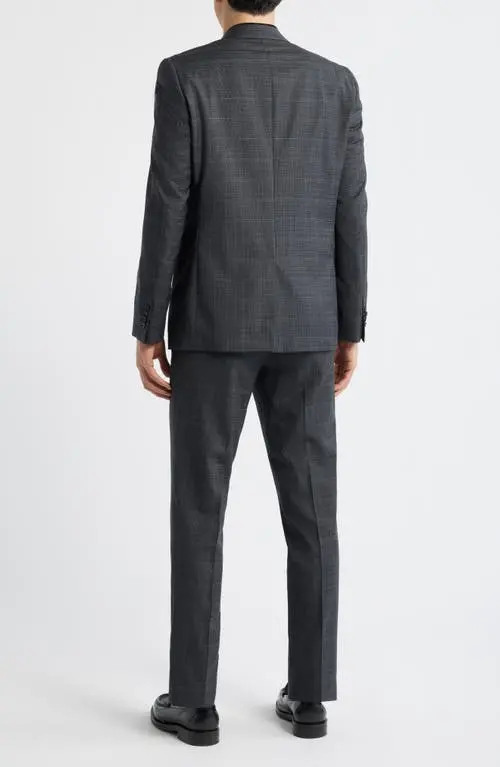 ALLSAINTS Slim Fit Grey Check Suit