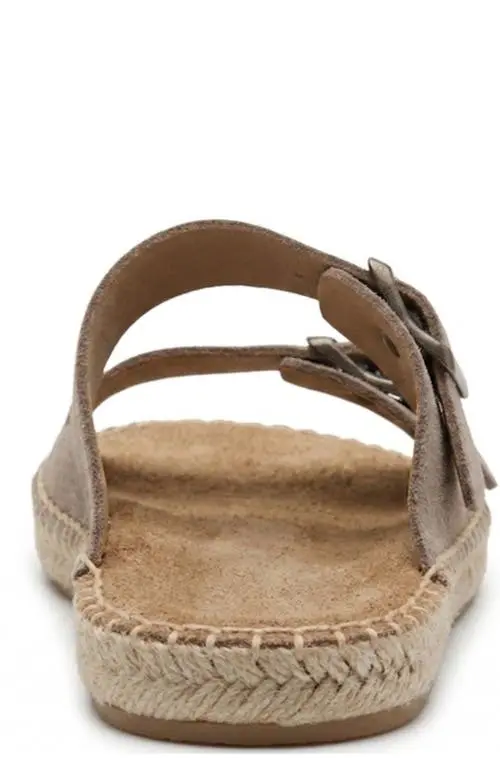 MENINA STEP Suede Espadrille Sandals With Adjustable Buckles