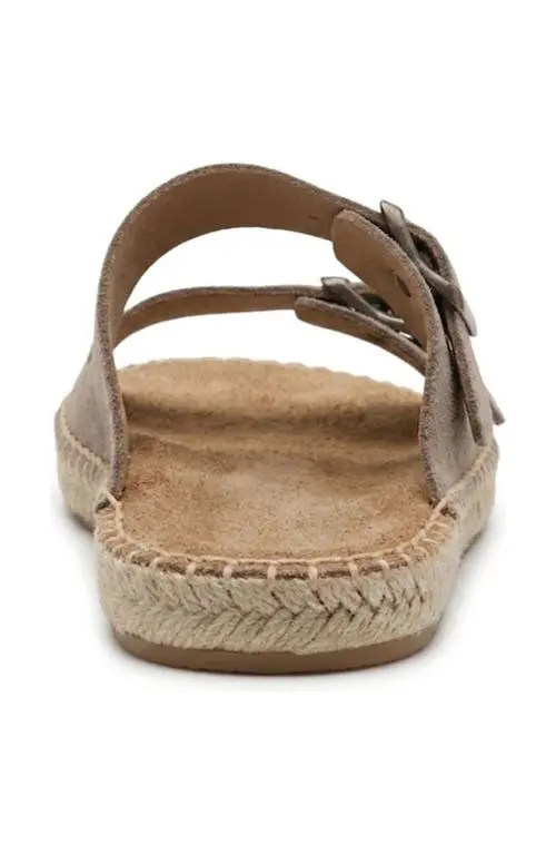 MENINA STEP Ergonomic Espadrille Sandal With Adjustable Buckles