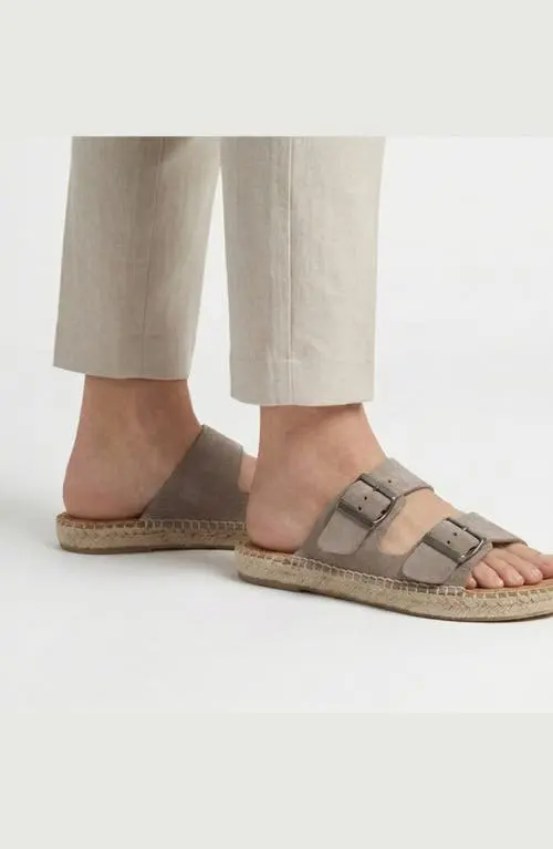 MENINA STEP Ergonomic Espadrille Sandal With Adjustable Buckles