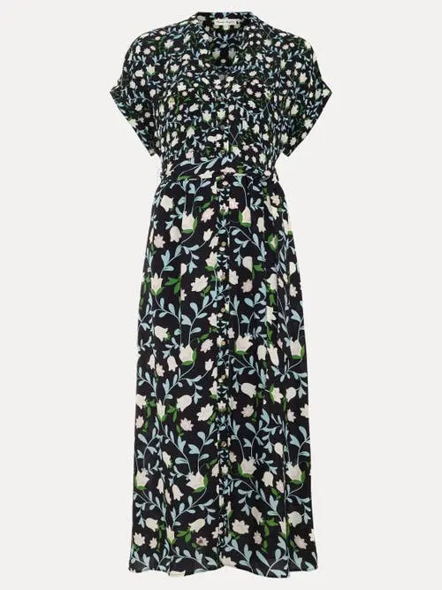 PHASE EIGHT Luisa Floral Print Midi Dress