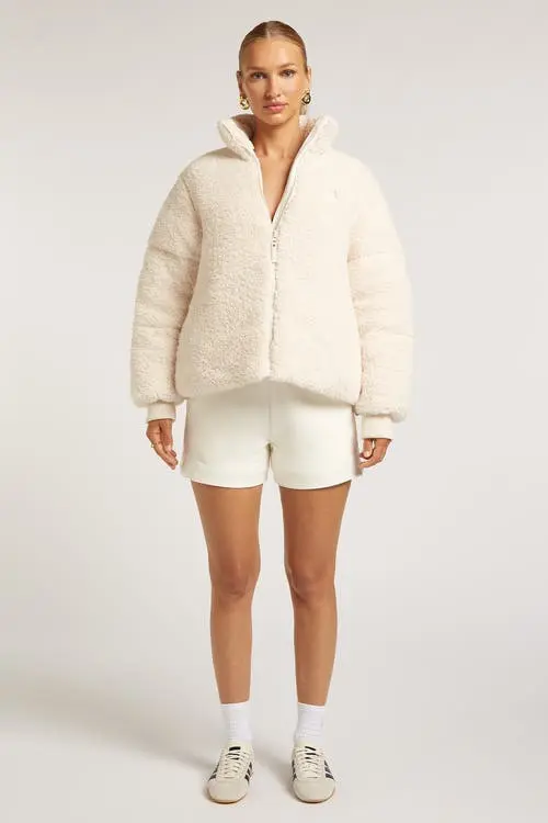 4TH ARQ Gigi High Collar Zip Fleece Jacket