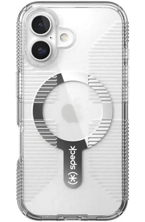 SPECK Gemshell Grip Magsafe Case For Apple - Clear