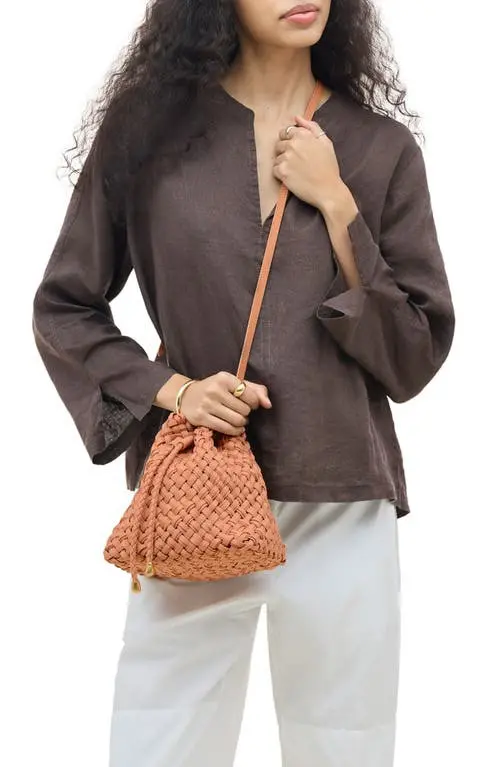 NAGHEDI Medium Gramercy Double Bucket Bag - Etna