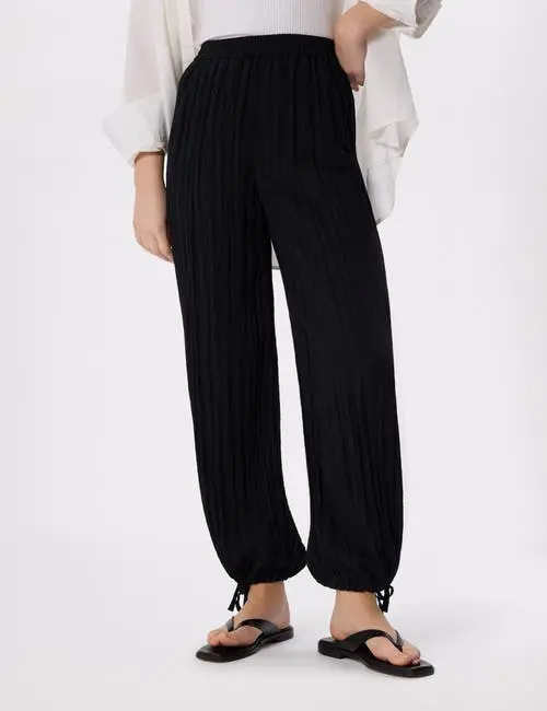 Whistles Relaxed Tie Hem Trousers