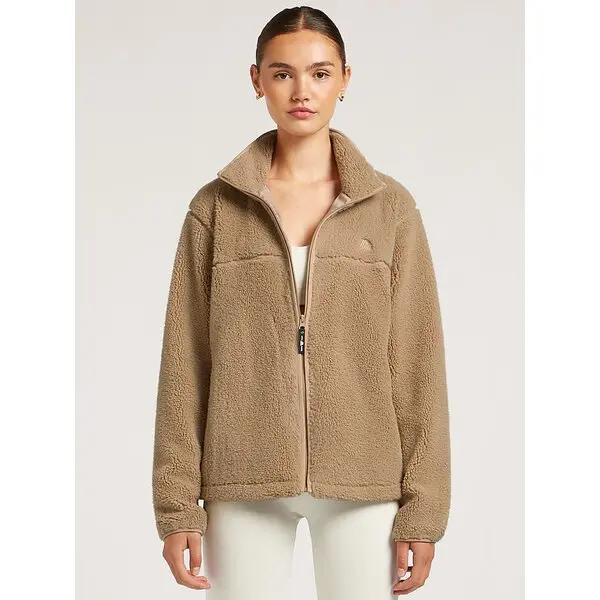 4TH ARQ Jude Long Sleeve Collared Fleece Jacket
