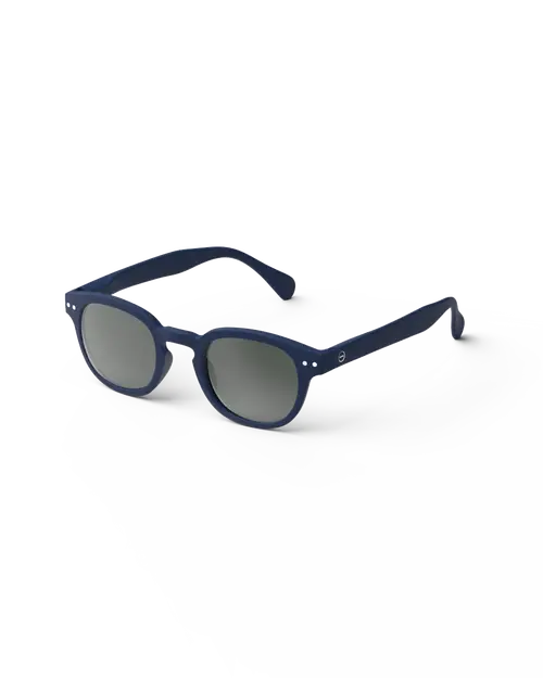 IZIPIZI C 47mm Square Frame Sunglasses - Navy Blue