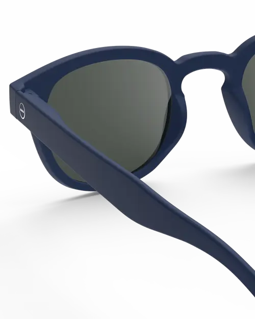 IZIPIZI C 47mm Square Frame Sunglasses - Navy Blue