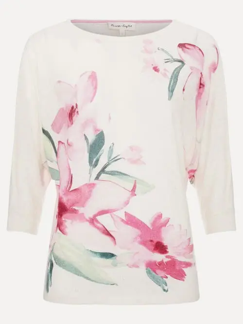 PHASE EIGHT Lorelei Boatneck Floral Jumper