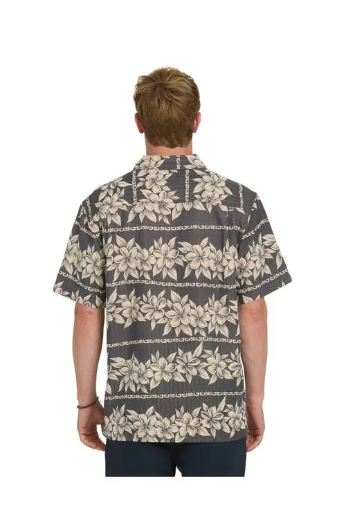 QUIKSILVER WATERMAN Horizons Short Sleeve Shirt - Phantom