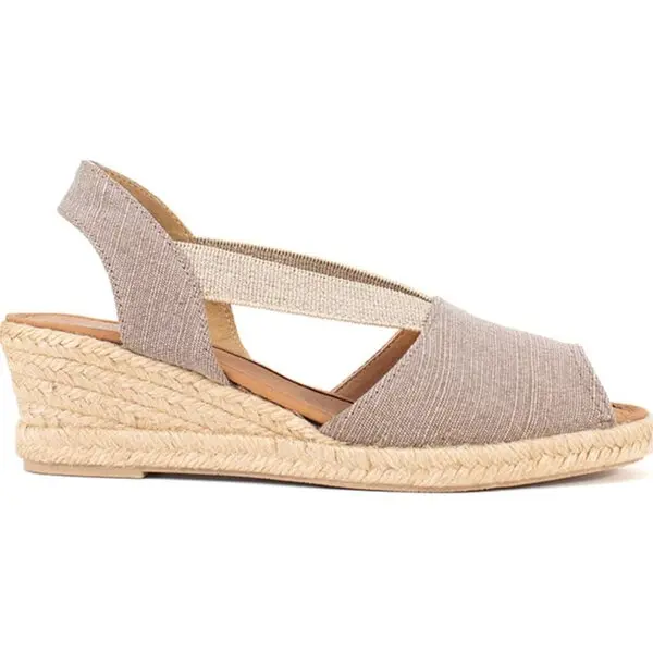MENINA STEP Floirac Low Espadrille - Taupe