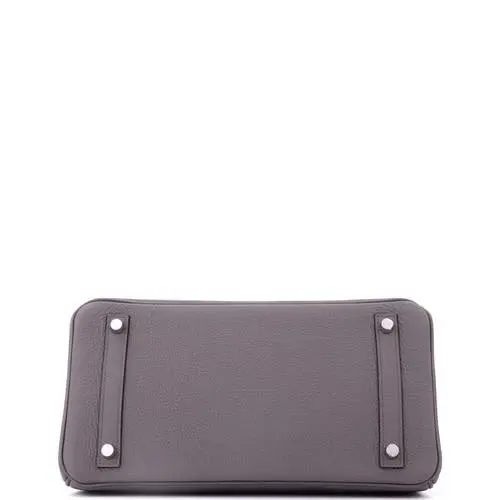 Hermès Birkin Handbag Togo With Palladium Hardware 30
