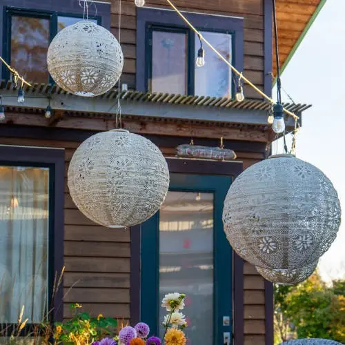 ALLSOP HOME & GARDEN Stella Luxe Boho Battery-powered Lantern