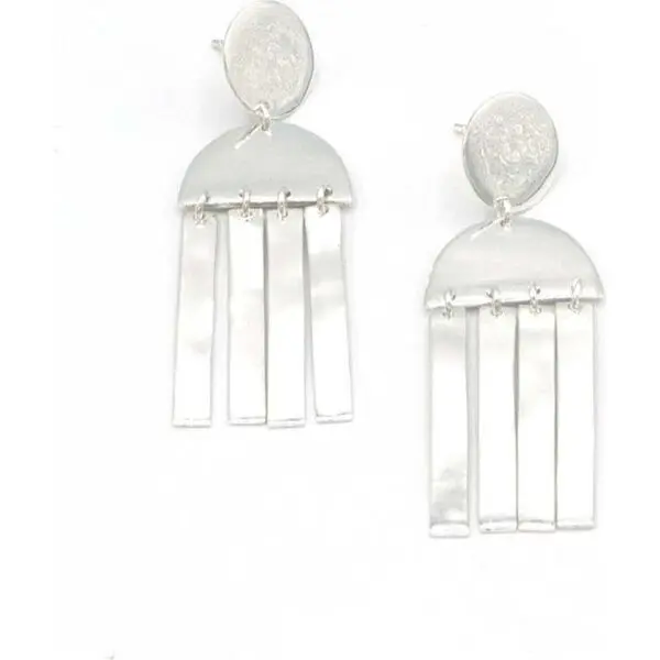 FAIR ANITA Plated Drop Earrings - Silver