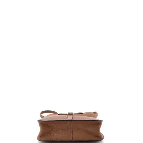 Hermès Halzan Bag Verso Clemence 25 - Alezan