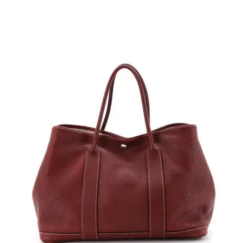 Hermès Garden Party Tote Leather 36 - Rouge H