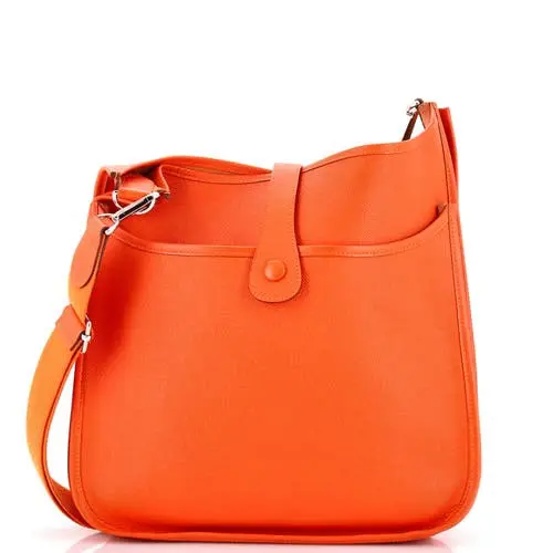 Hermès Evelyne Bag Gen Iii Epsom Gm - Feu
