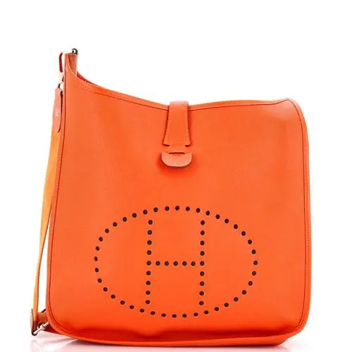 Hermès Evelyne Bag Gen Iii Epsom Gm - Orange
