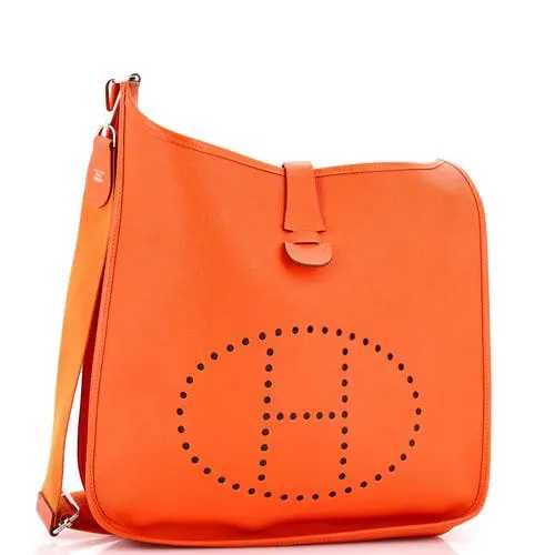 Hermès Evelyne Bag Gen Iii Epsom Gm - Orange