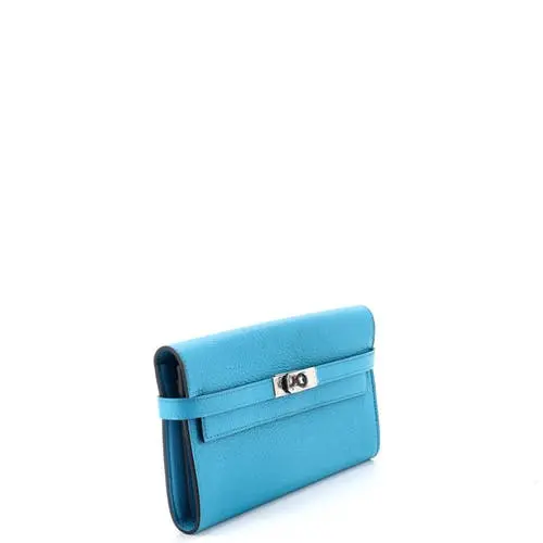 Hermès Kelly Wallet Chevre Mysore Long