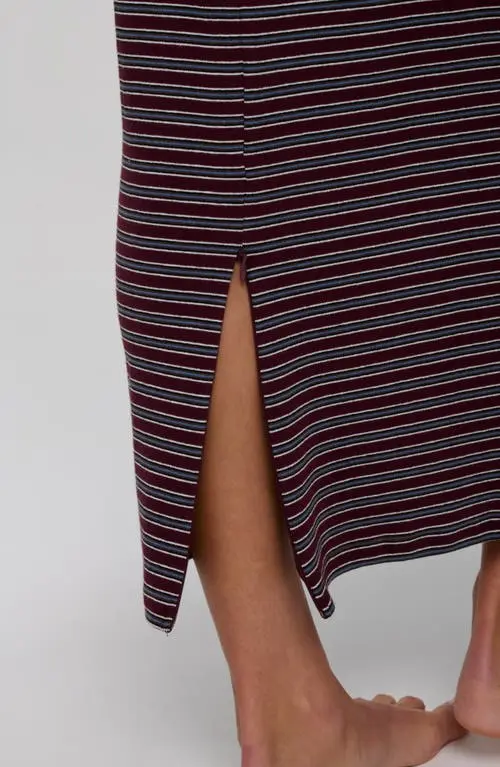 BY TESS Collection Kyra Striped Maxi Skirt