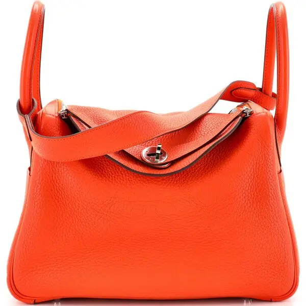 Hermès Lindy Bag Clemence 30 - Feu