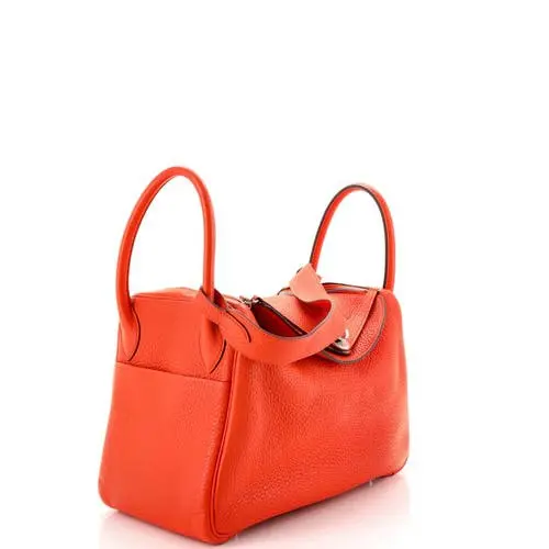 Hermès Lindy Bag Clemence 30 - Orange