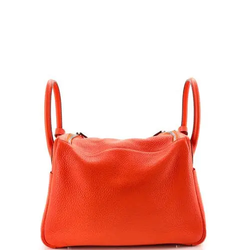 Hermès Lindy Bag Clemence 30 - Orange