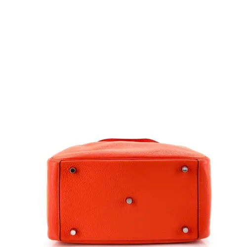 Hermès Lindy Bag Clemence 30 - Orange