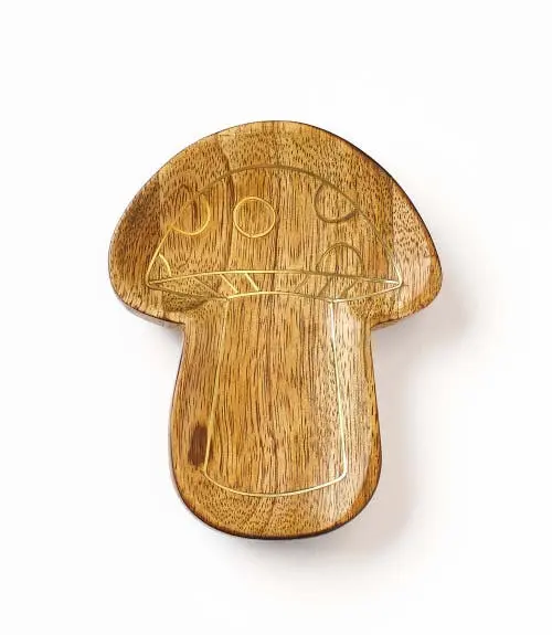MATR BOOMIE Drishti Mushroom Trinket Dish - Natural
