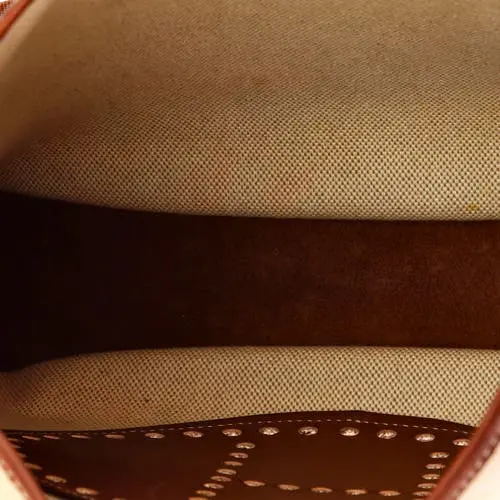 Hermès Evelyne Bag Gen I Toile And Leather Pm - Ecru