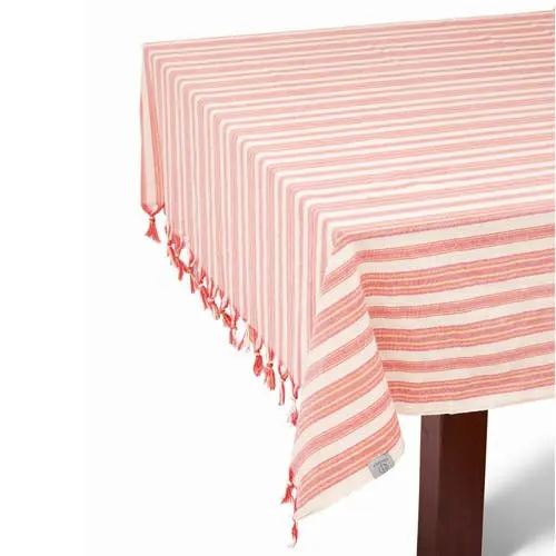 ECO HILANA Andana Striped Tablecloth Set