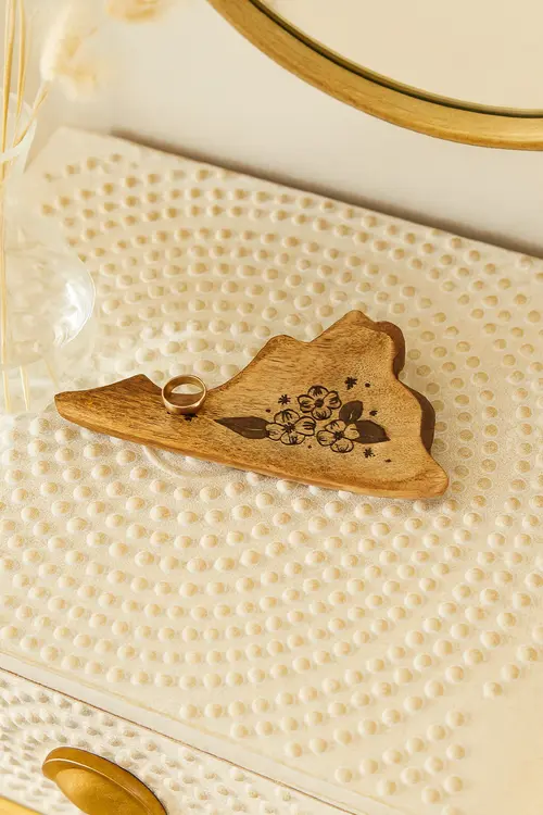 MATR BOOMIE Virginia State Dogwood Trinket Dish