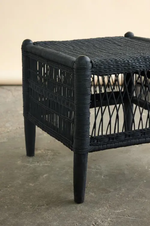 KANJU INTERIORS Malawi Cane Stool