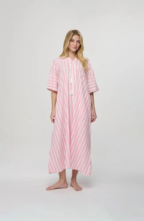 BY TESS COLLECTION Bridget Dress Pink Stripe Maxi