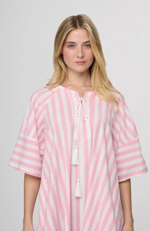 BY TESS COLLECTION Bridget Dress Pink Stripe Maxi