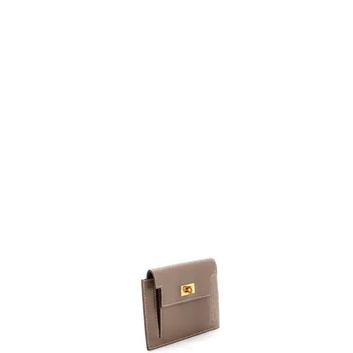 Hermès Kelly Pocket Compact Wallet Epsom - Etoupe