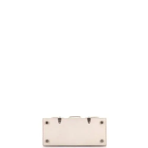 Goyard Structured Saigon Top Handle Bag Coated Canvas With Leather Mini