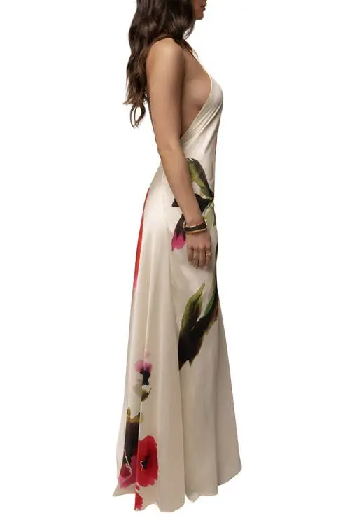 JLUXLABEL Print Audrey Maxi Dress