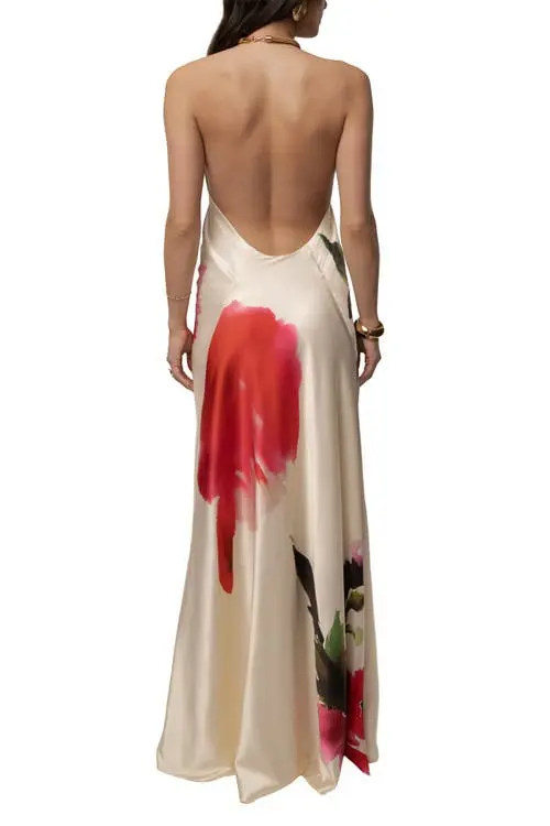 JLUXLABEL Print Audrey Maxi Dress